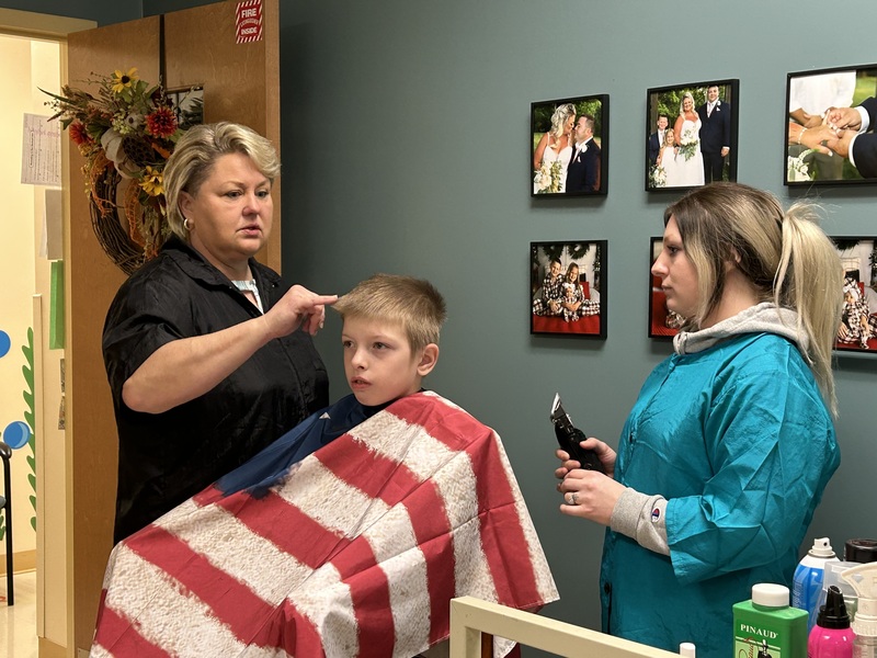 Free haircuts offered to students | Richard B. Cartmell Elementary