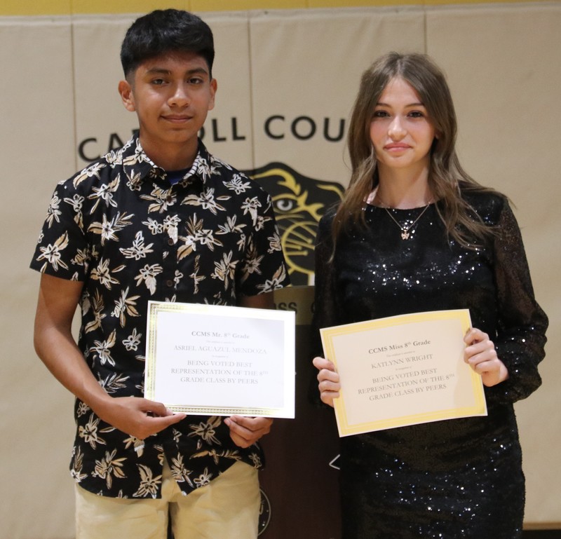 CCMS Honors Eighth Graders | Carroll County Middle School