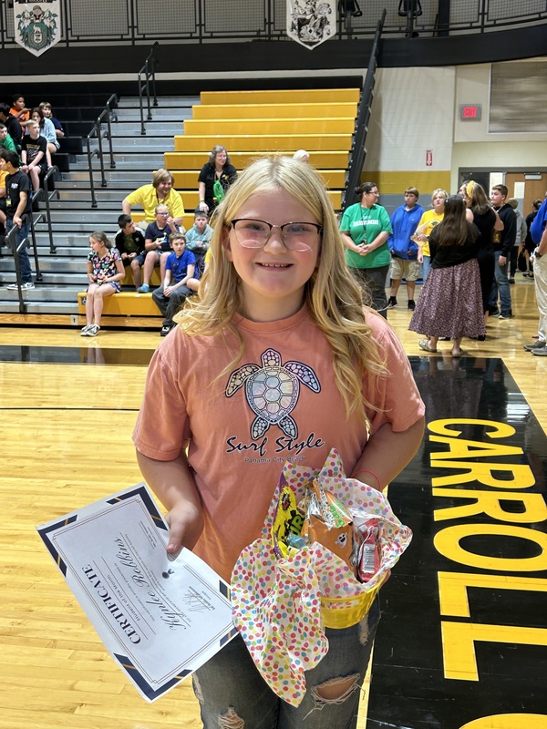 CCMS Honors Students at Assembly | Carroll County Schools
