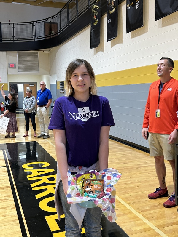 CCMS Honors Students at Assembly | Carroll County Schools